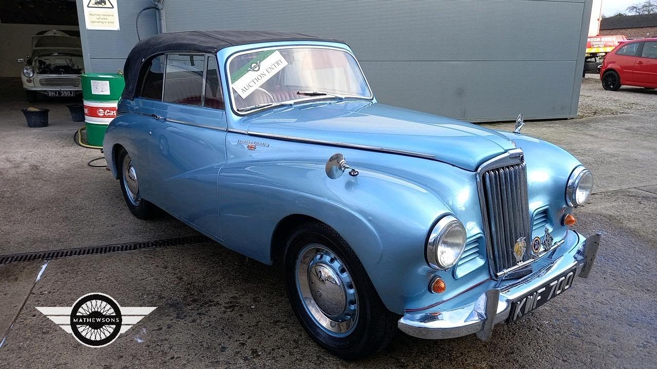 1952 SUNBEAM TALBOT 90 | MATHEWSONS CLASSIC CARS | AUCTION: 27, 28 & 29 ...