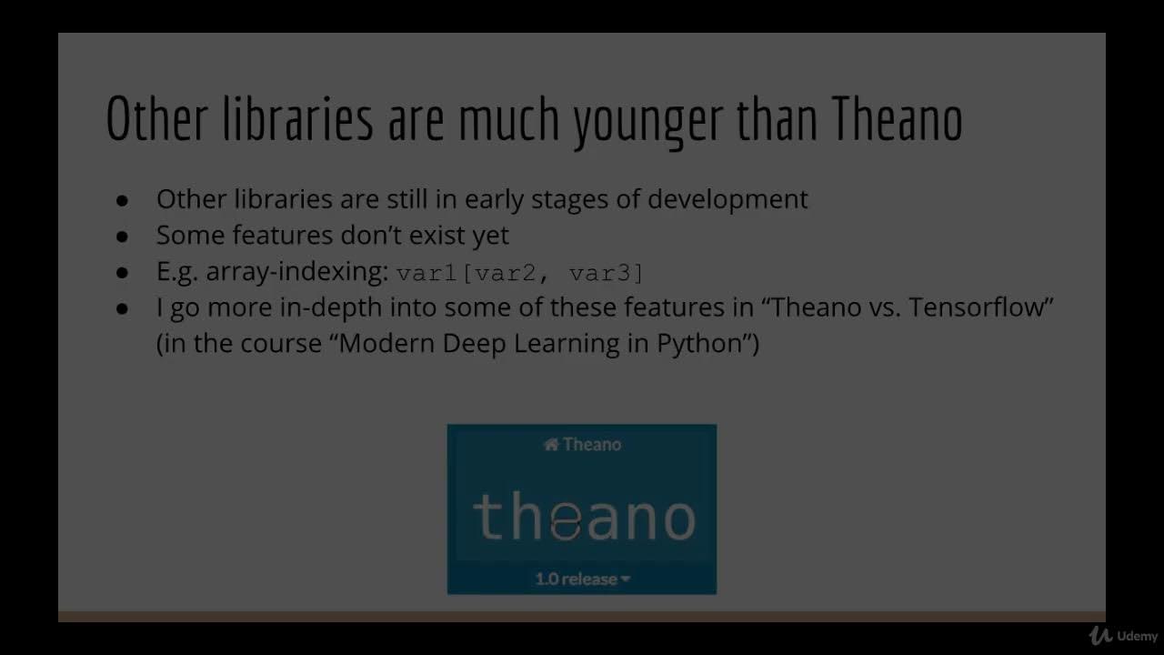 72. Is Theano Dead - YouTube