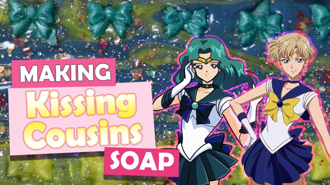 Soap Making: Captivating Sailor Uranus & Sailor Neptune Design ll ...