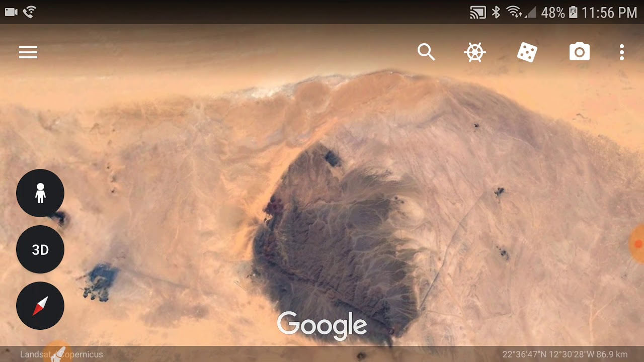Proven: giant fish with the eye of the Sahara - YouTube