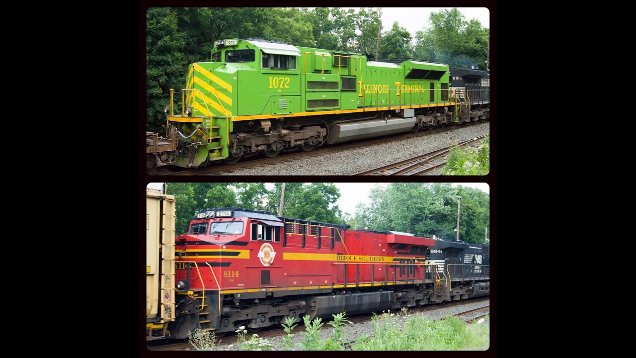 Full HD 60FPS: Railfanning the Conrail Lehigh Line & Port Reading ...