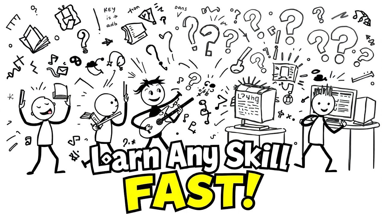 How to Master Any Skill FAST – Explained with Stick Figures in 2 ...