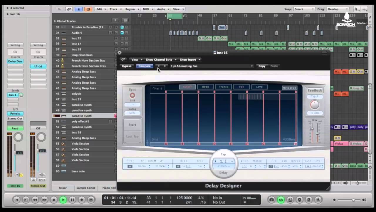 Lauren Flax | Logic Pro Delay Designer | Watch and Learn - YouTube