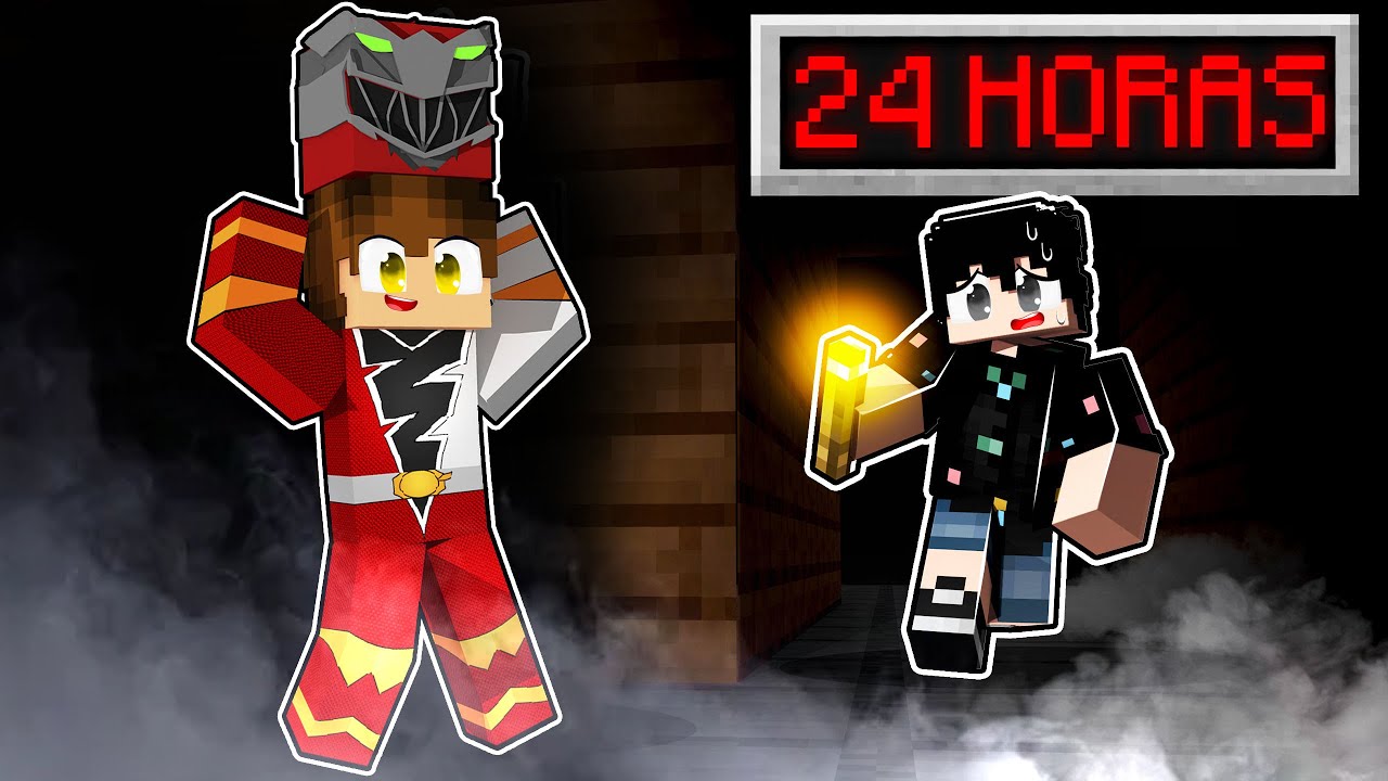 Me Vesti De Power Ranger E Assustei Meus Amigos No Minecraft Por 24