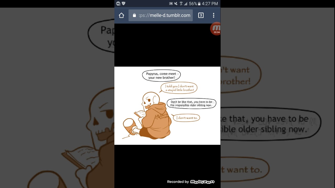 Underswap Papyrus' Little Brother ( Underswap comic dub ) - YouTube