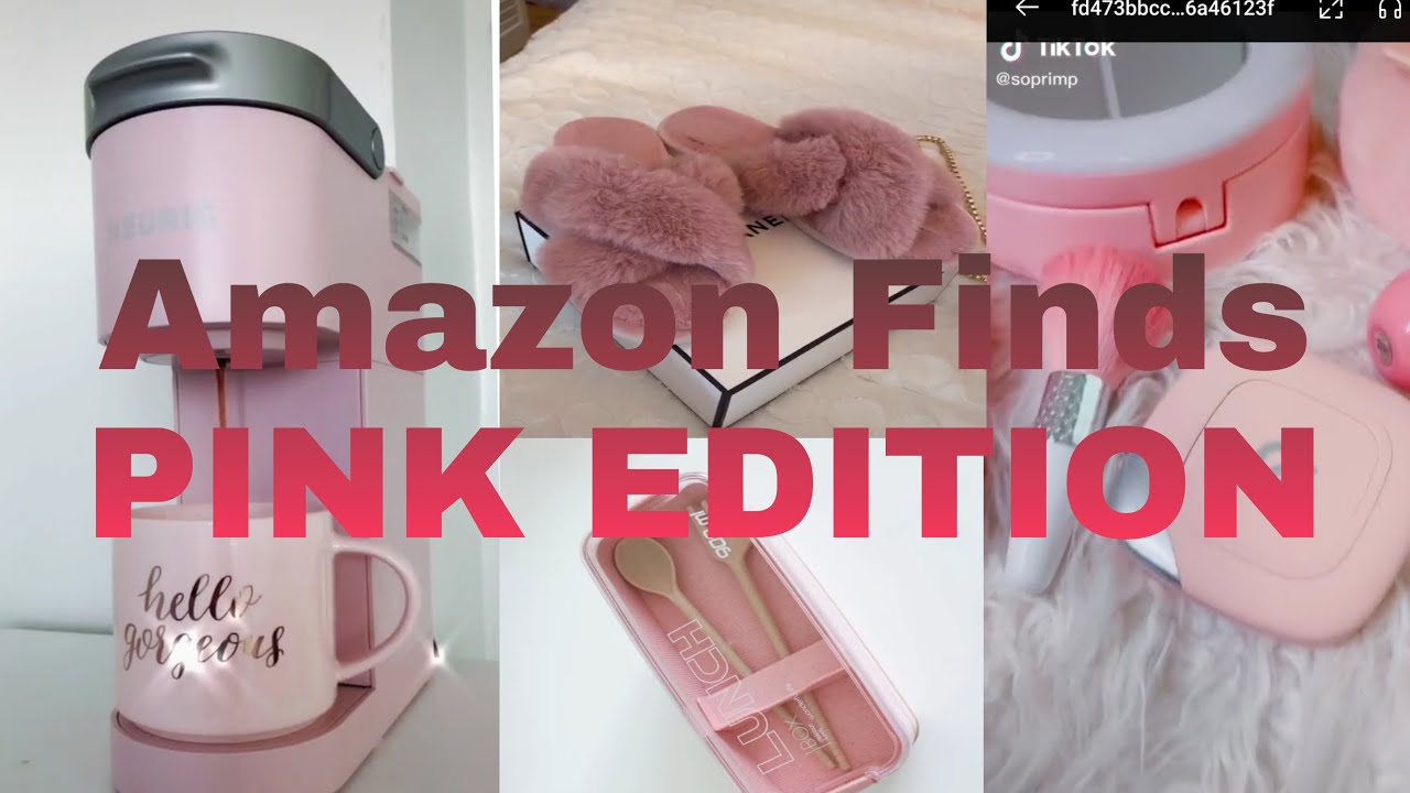 Amazon Finds PINK Edition| Must have 2020 - YouTube