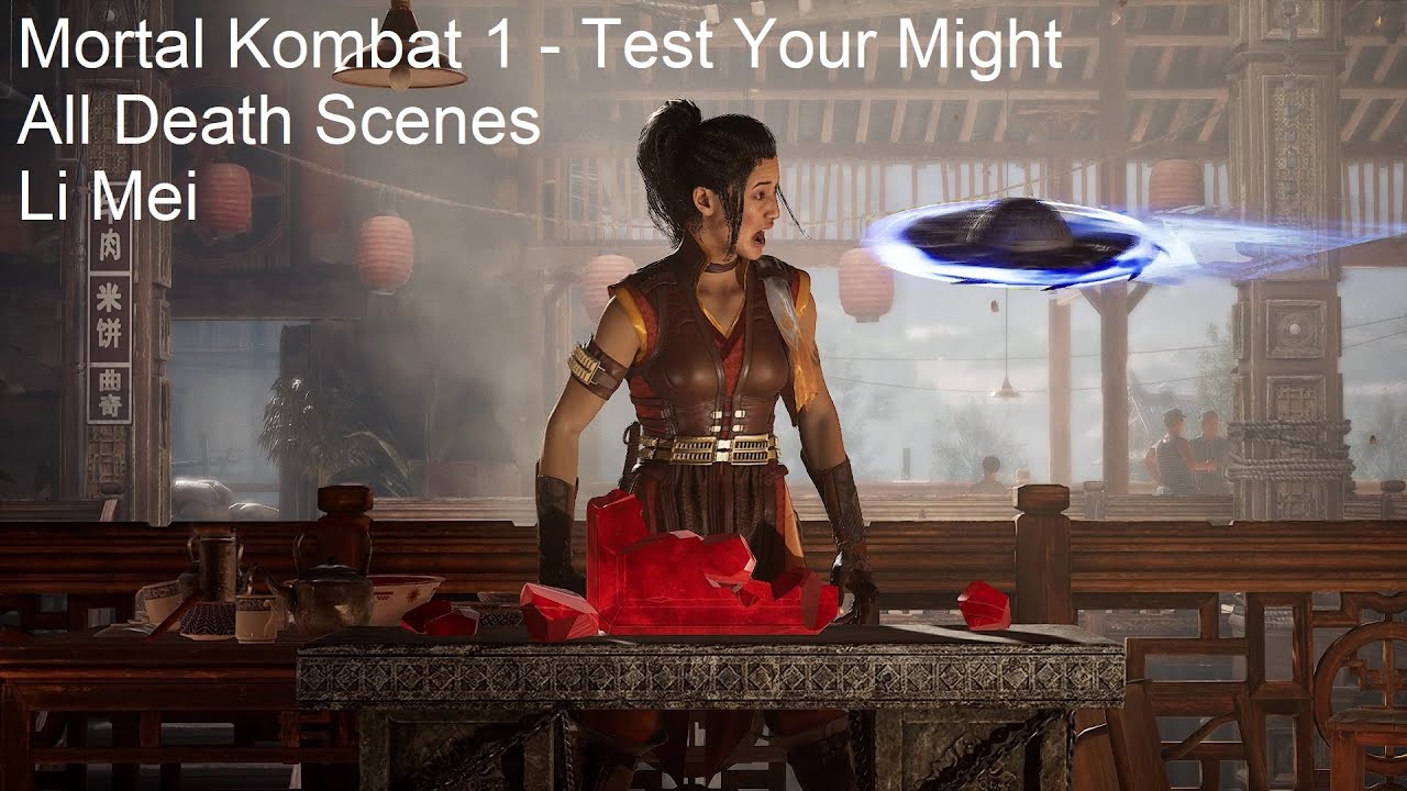 Mortal Kombat 1 - Li Mei - Test Your Might - All Failures / Fatalities ...