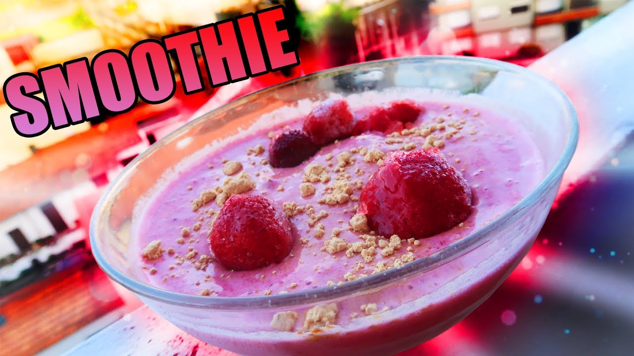 SMOOTHIE DE MORANGO PROTEICO ! ( DELICIOSO & SAUDÁVEL ! ) - RECEITA ...