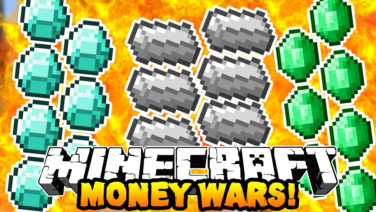 Minecraft MONEY WARS "THE MONEY NINJA!" #4 with PrestonPlayz & Kenny ...