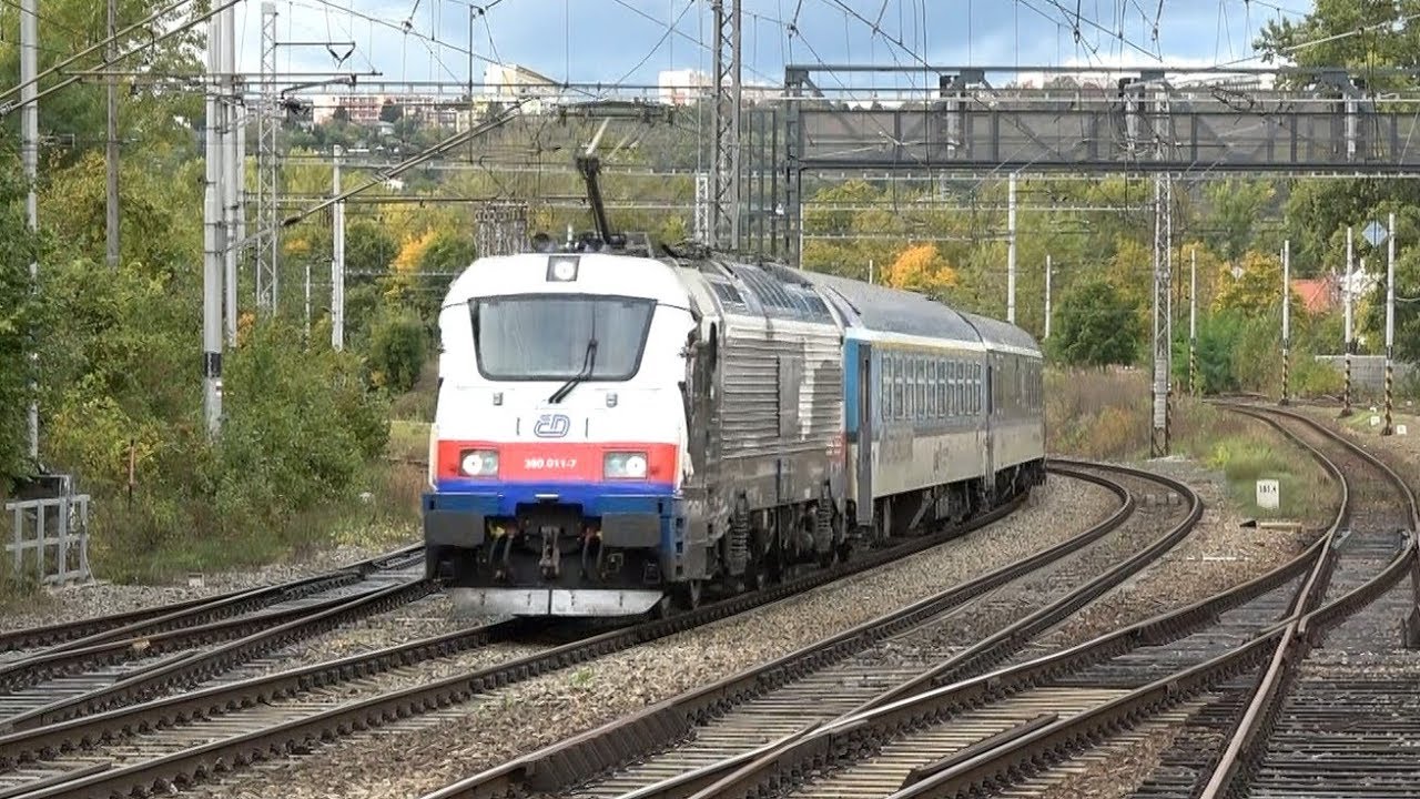 Vlaky Brno-Obřany 10.10.2019 - YouTube