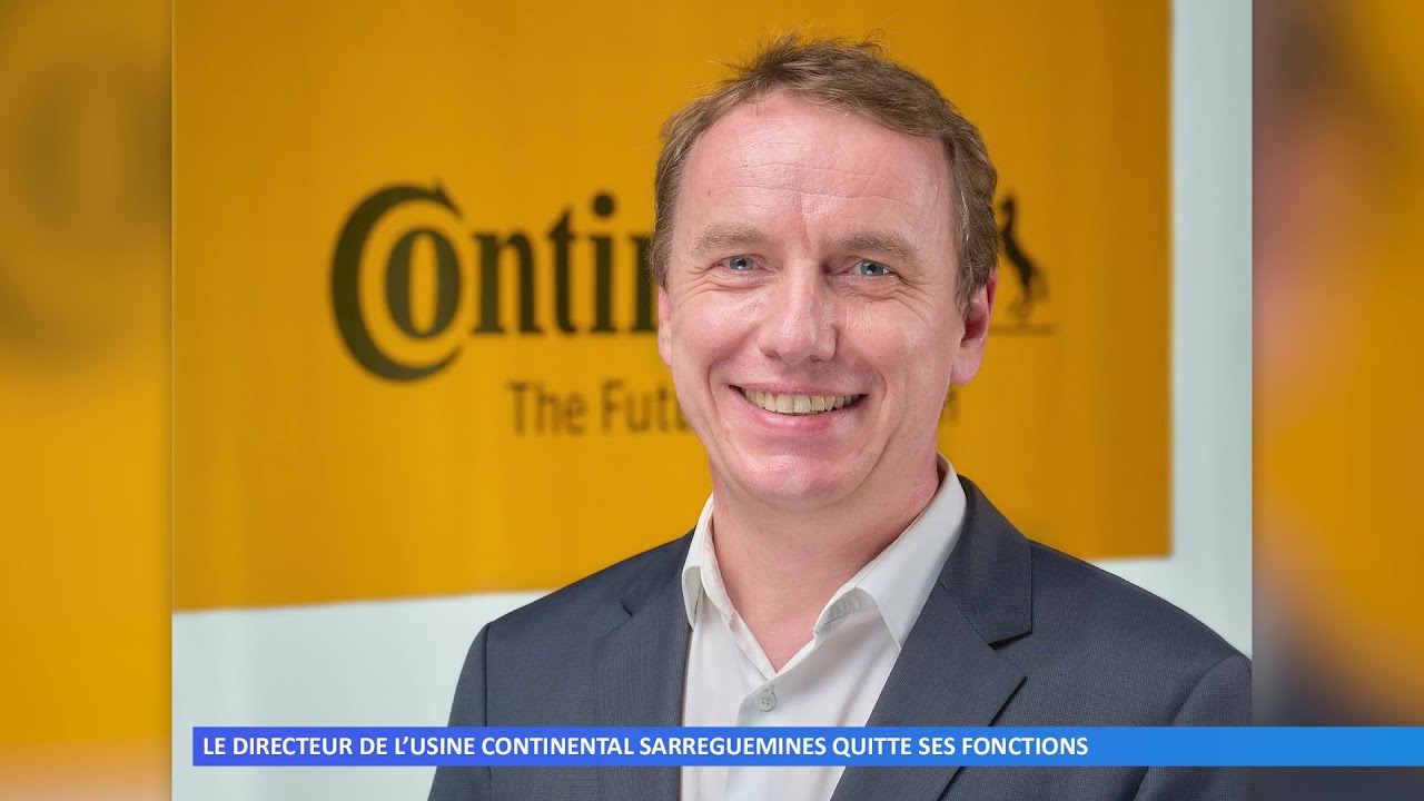 Bertrand Bogaert, le directeur de l'usine Continental de Sarreguemines ...