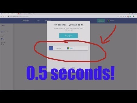 HOW TO HACK QUIZLET - YouTube