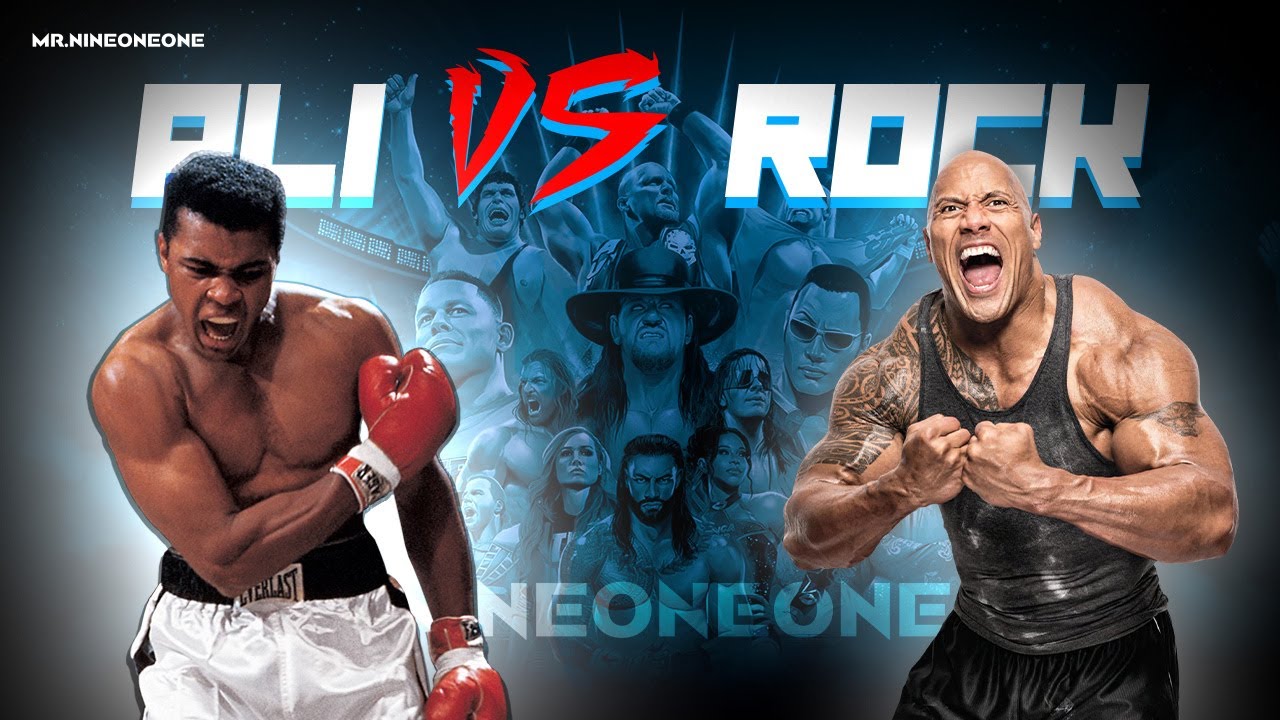 WWE 2K24 Muhammad Ali VS the Rock #6900xt #2k24 - YouTube