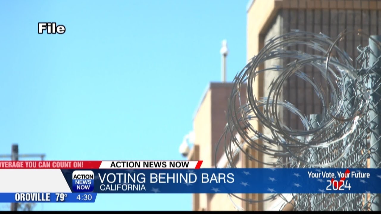 Voting behind bars in California - YouTube