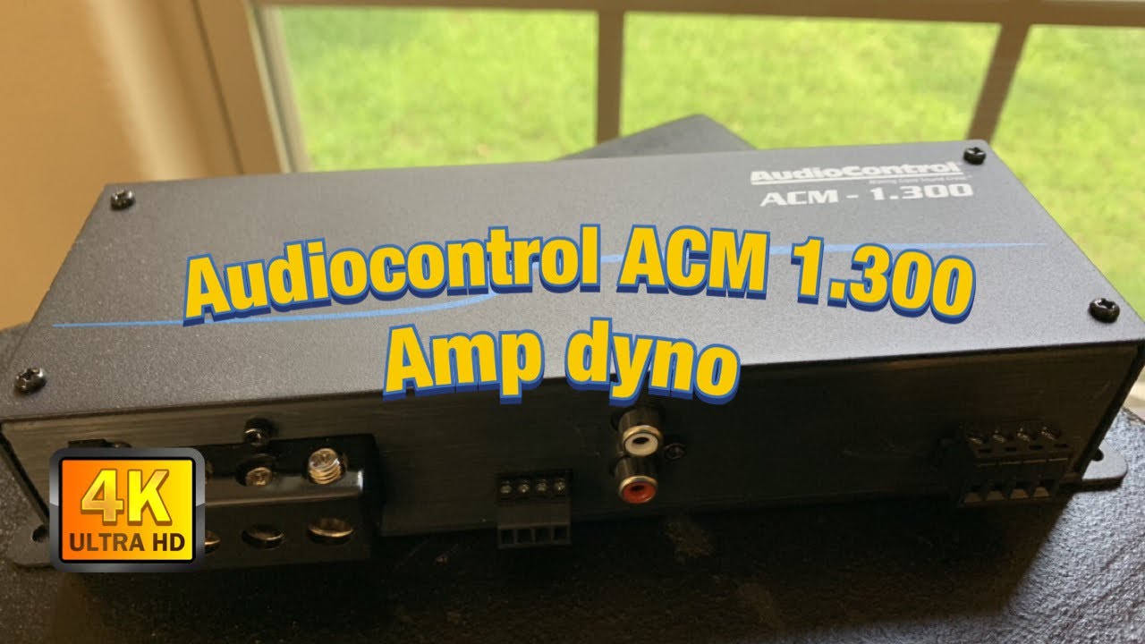 Audiocontrol ACM 1.300 Review/Amp Dyno [4K] - YouTube