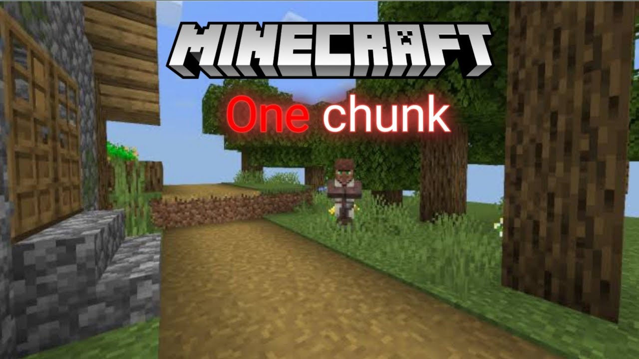 how to download one chunk in minecraft pe - YouTube