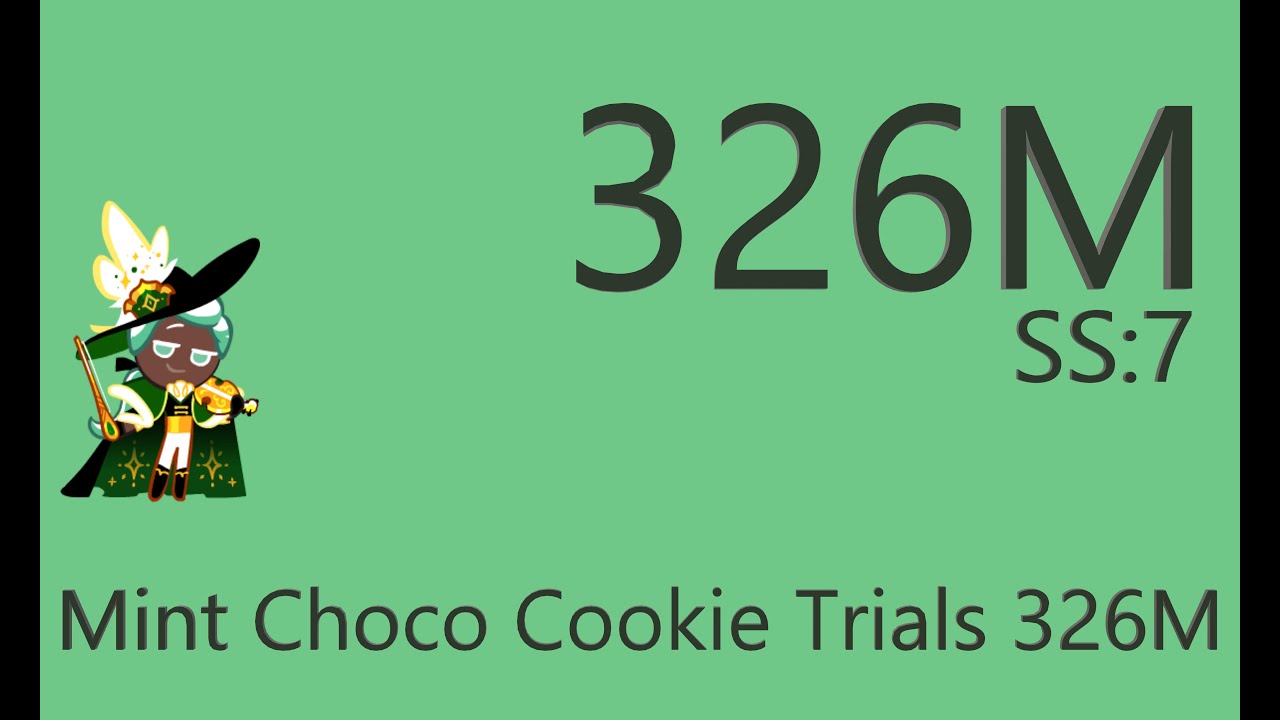 CROB Mint Choco Cookie Trials 326M | Jinx lol | Cookie Run OvenBreak ...