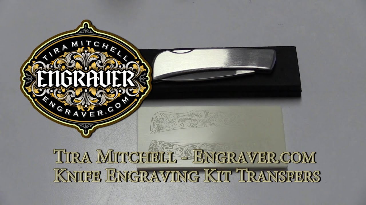 Engraver.com Knife Engraving Kit Pattern Transfer Method - YouTube