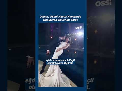 Damat Gelini Havuz Kenarında Düşürerek Güvenini Sarstı 🥺