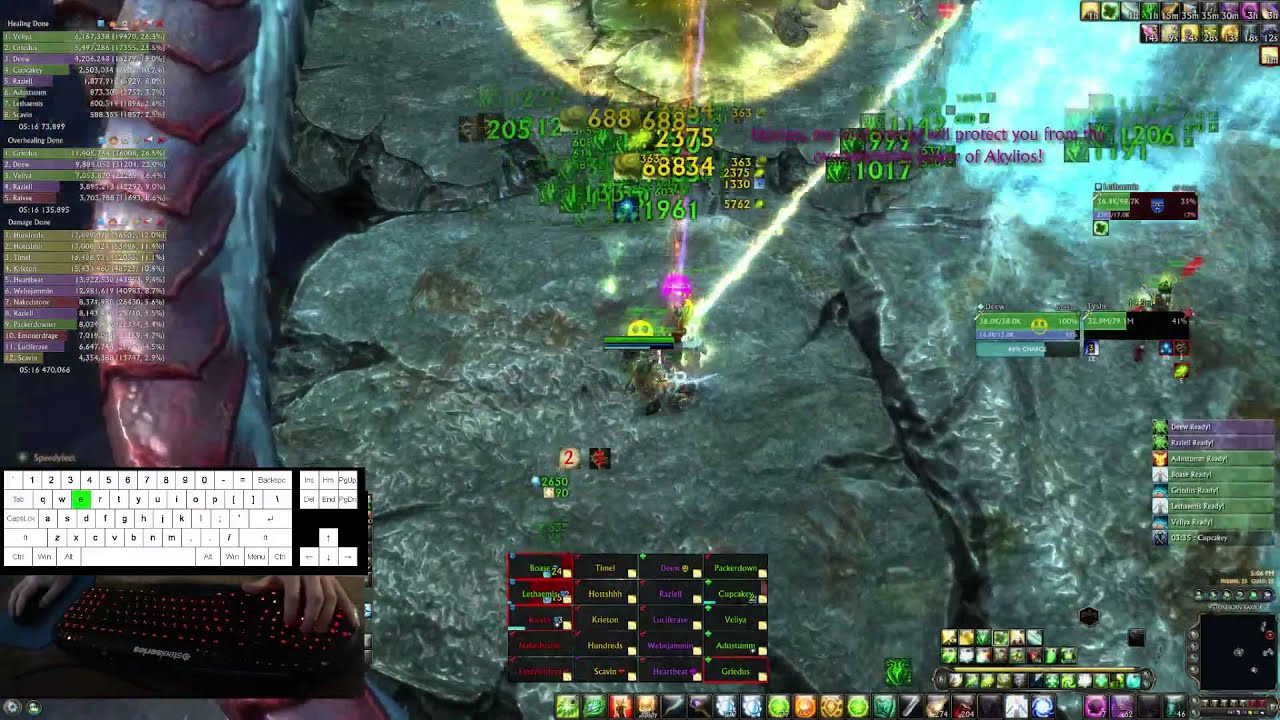 Trinity vs World First Akylios (Hard Mode) - YouTube