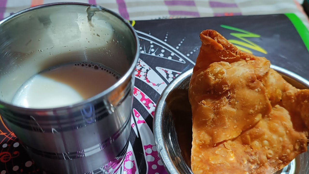 milk or samosa eating - YouTube