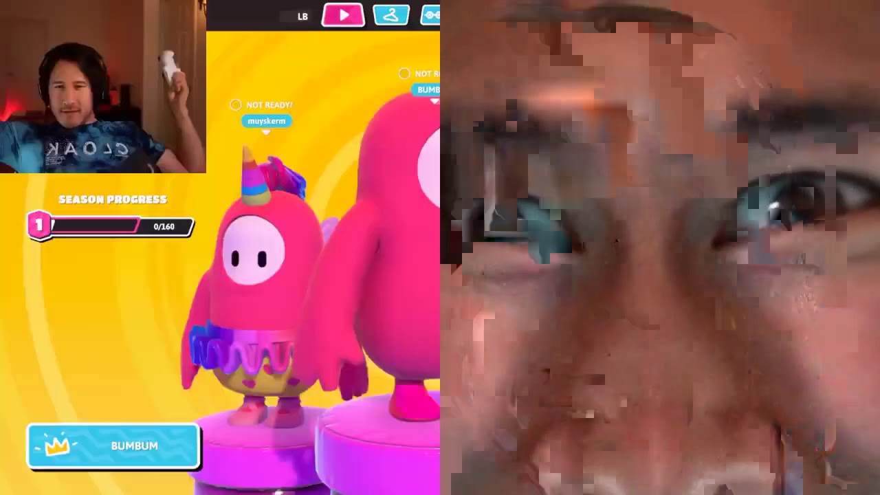 Markiplier dance bumpin' 30 minutes straight to "Everybody Falls ...