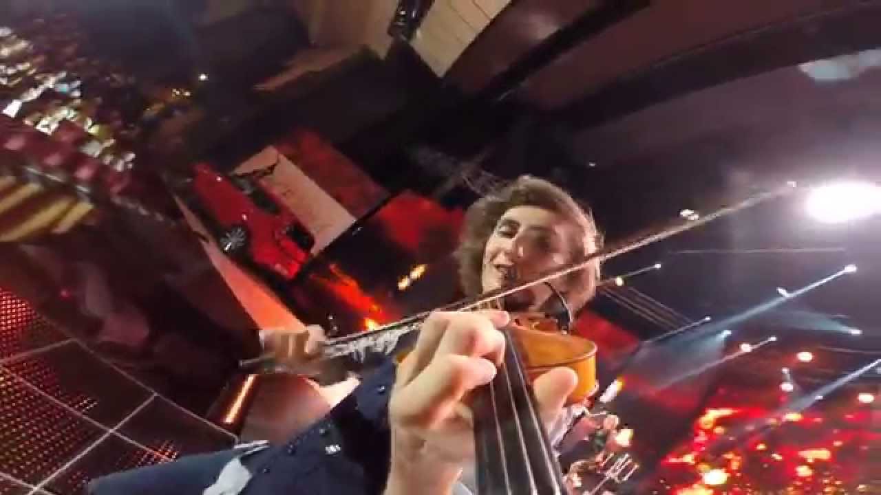 Filip Jancik - GoPro camera on Violin - Live at Face 2014 - Pulp ...