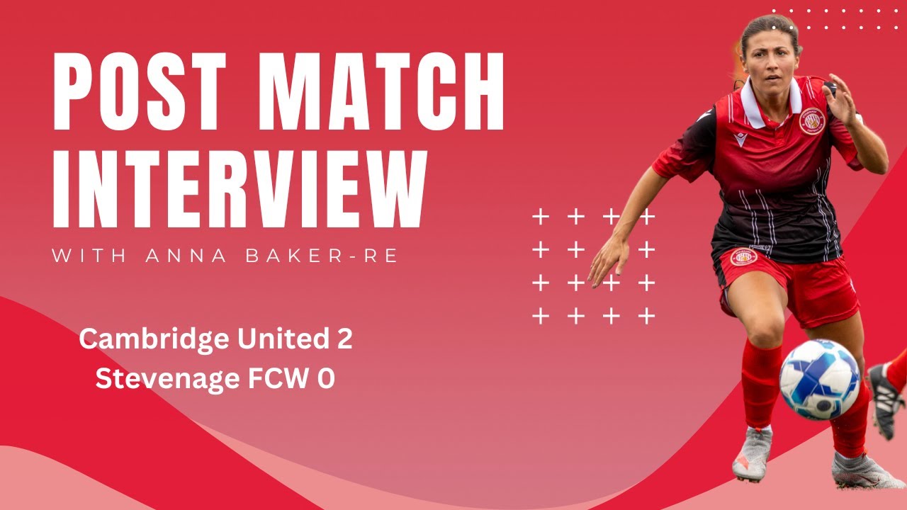 Post Match Interview with Anna Baker-Re - YouTube