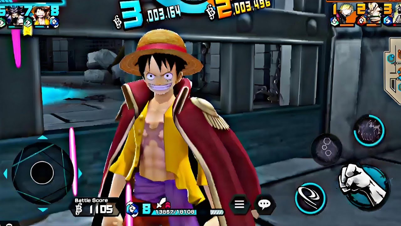 one piece bounty rush monkey d luffy gameplay part 67 - YouTube
