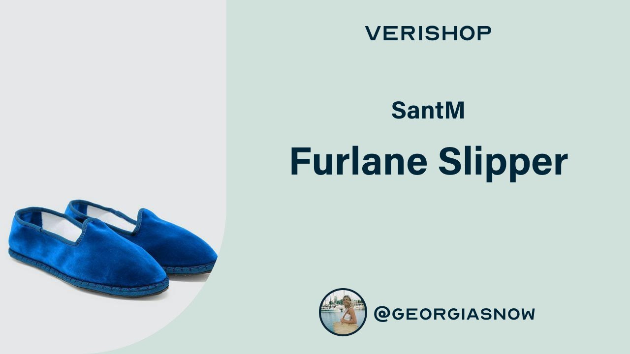 SantM Furlane Slipper Review - YouTube