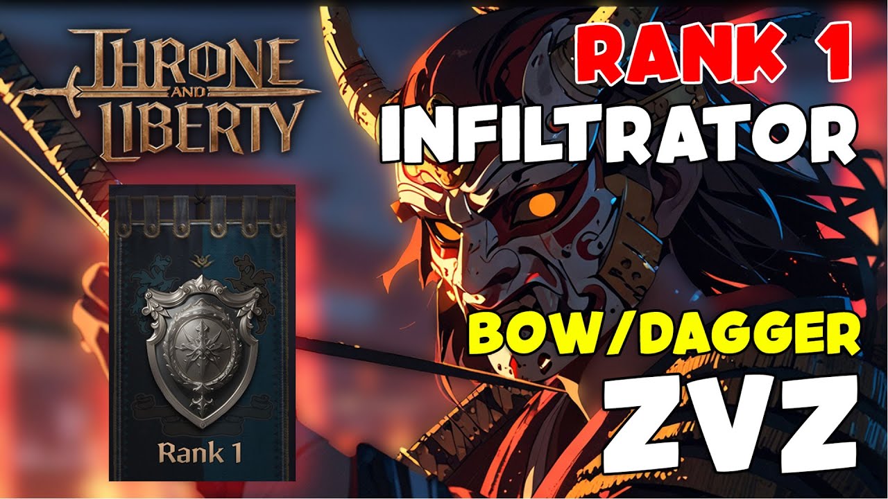 Rank 1 Infiltrator ZvZ | 八幡 (Yahata) Bow/Dagger - YouTube