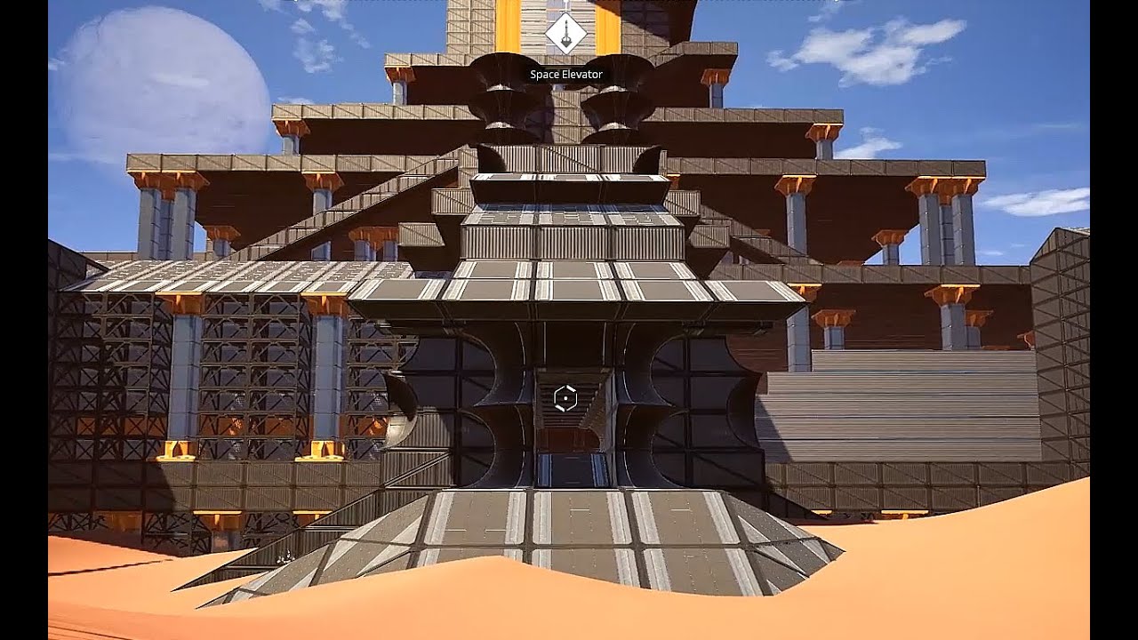 Satisfactory - Abandoned Desert Base Tour - YouTube