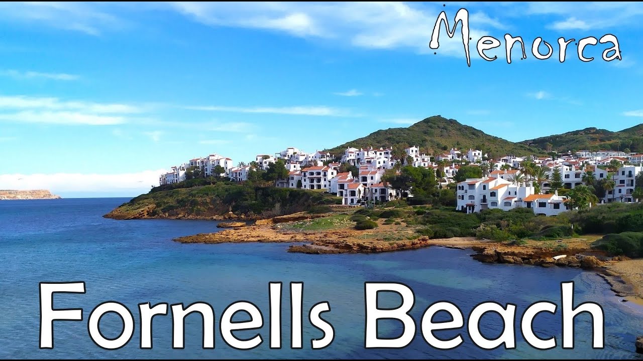 Fornells Beach in Menorca Full Visit | Platges de Fornells Village and ...
