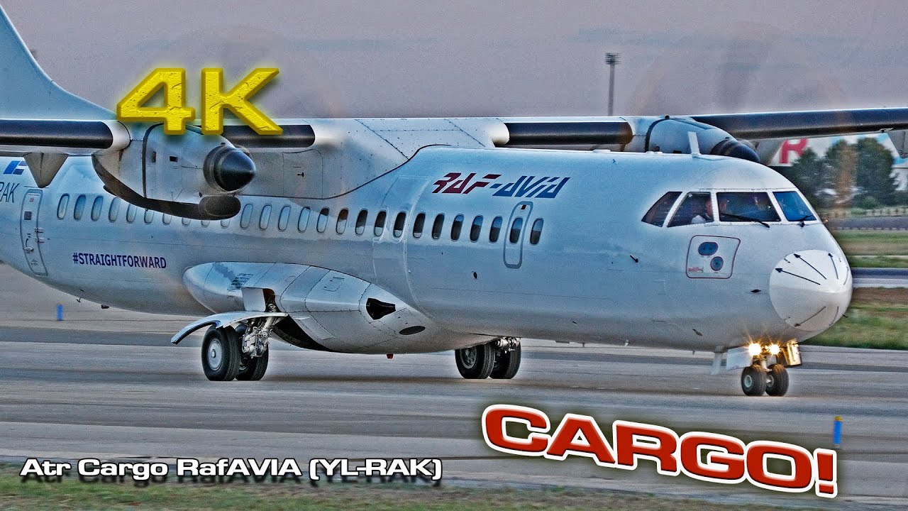 Atr-72 Cargo RAF-AVIA (YL-RAK) details! - YouTube