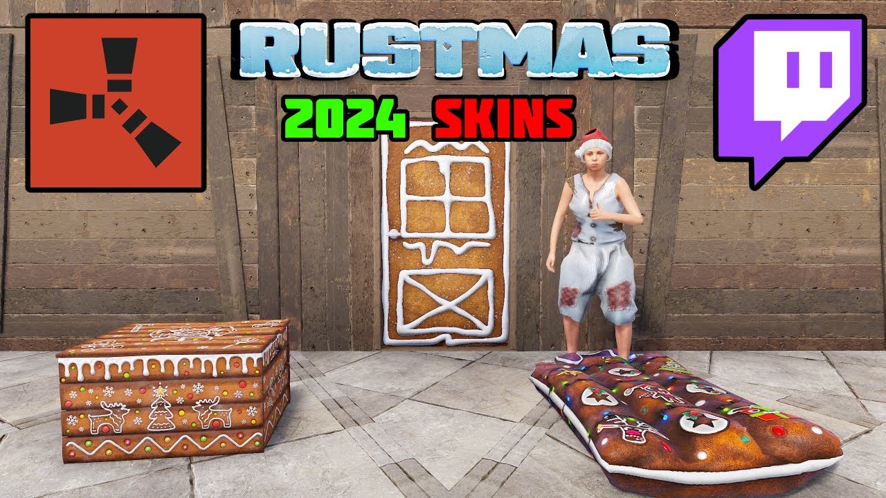 RUSTMAS 2024 RUST SKINS! (Christmas Twitch Drops Showcase) - YouTube