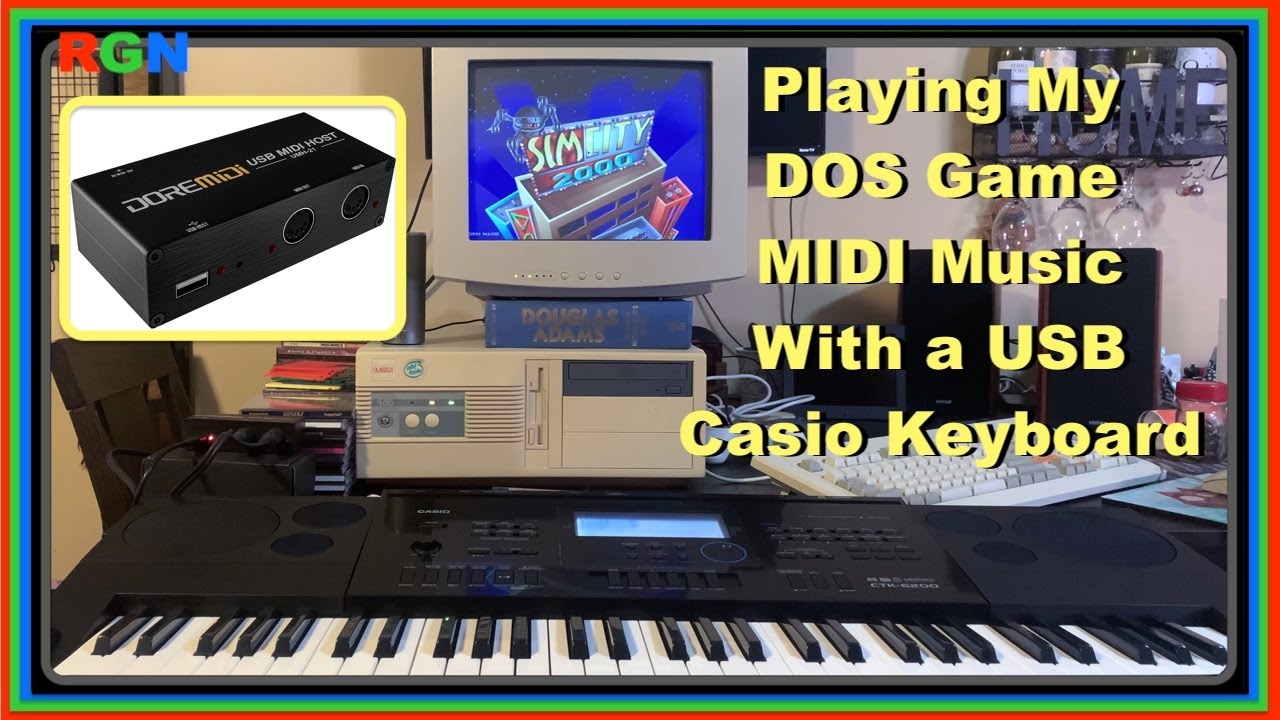 Ancient Computer Creates MIND-BLOWING DOS Game Music... With a Little ...