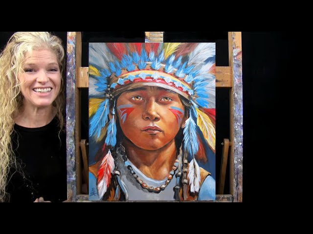 Easy Acrylic Paintings Native American Native American Art Prints