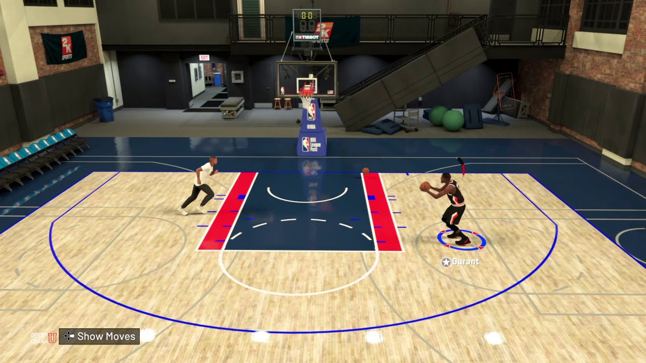 NBA 2K20 training mode - YouTube
