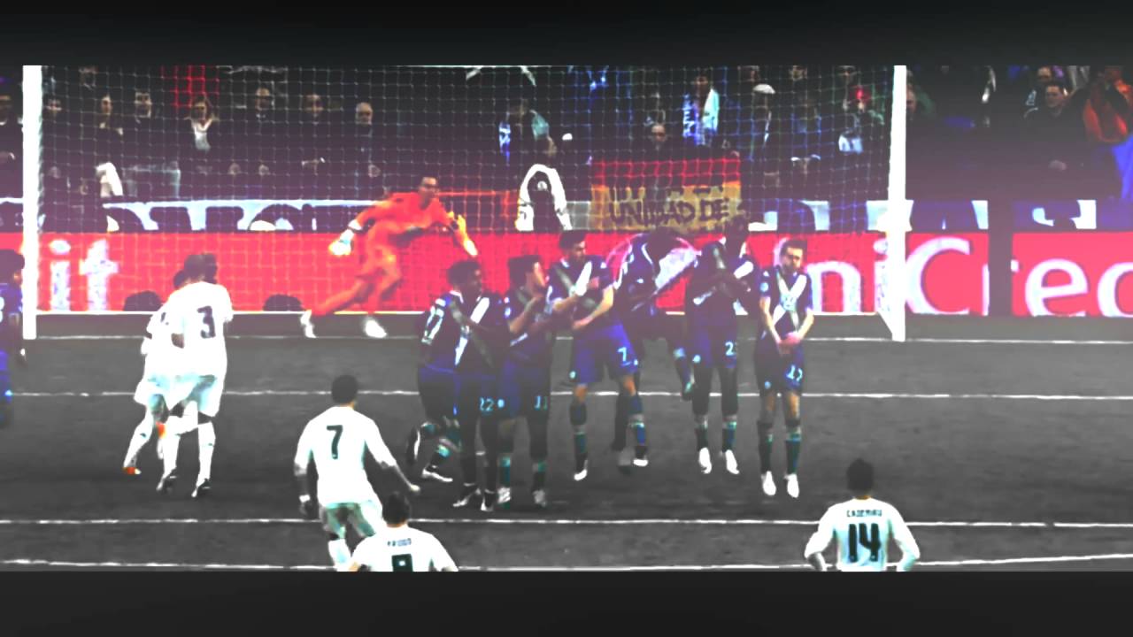 Cristiano Ronaldo Free Kick Vs Wolfsburg - YouTube