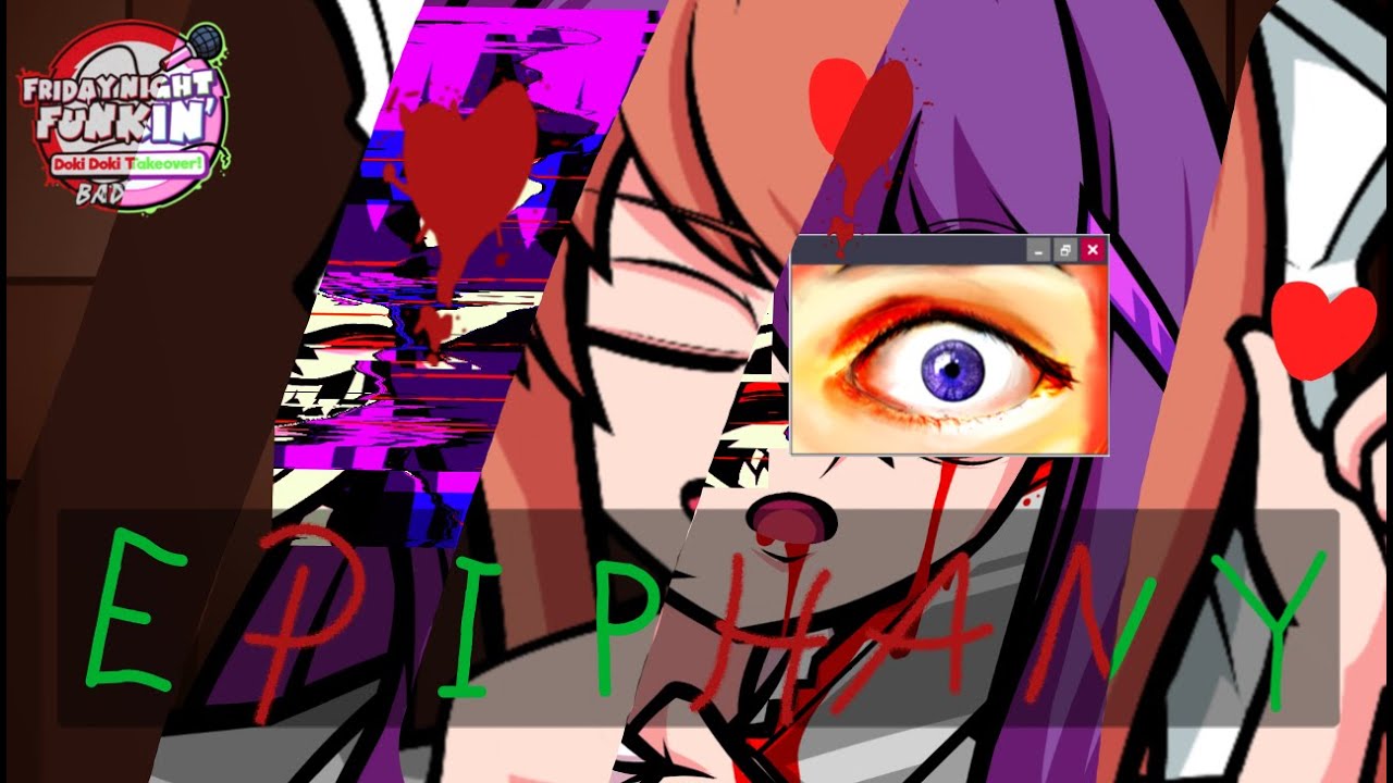 (BLOOD WARNING) She's back, for more... - FNF: Yuri's Epiphany Mod ...