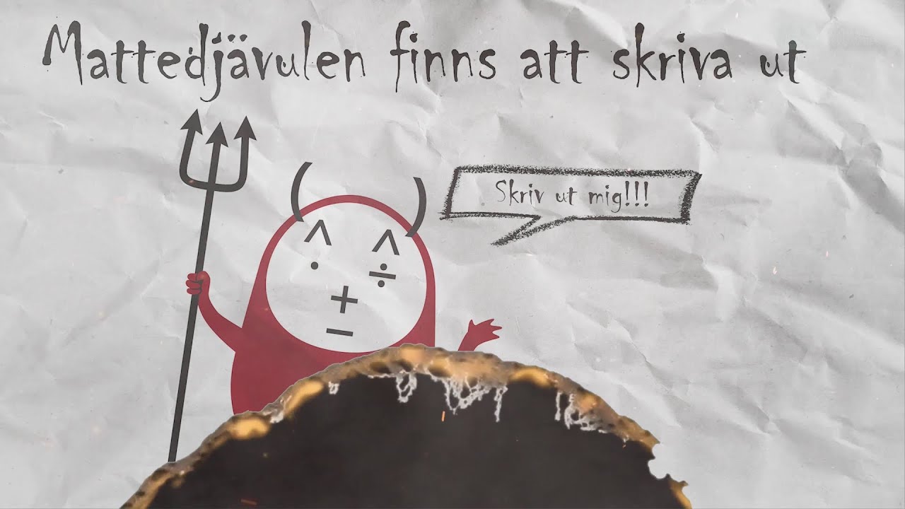 Prioriteringsregler med mattedjävulen - YouTube