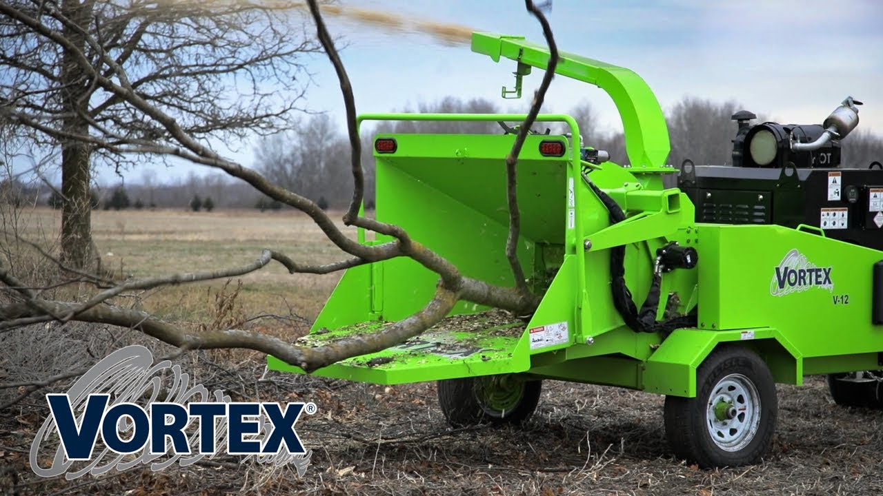VORTEX V-12 Brush Chipper Introduction - YouTube