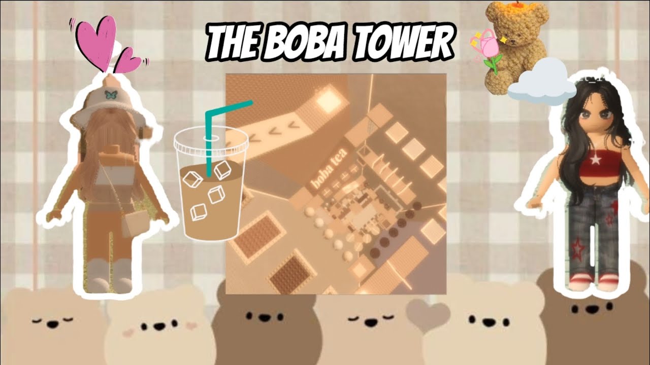 Playing the boba tower 💗#fypシ゚viral #fyp#xyzbca #viralvideo #roblox # ...