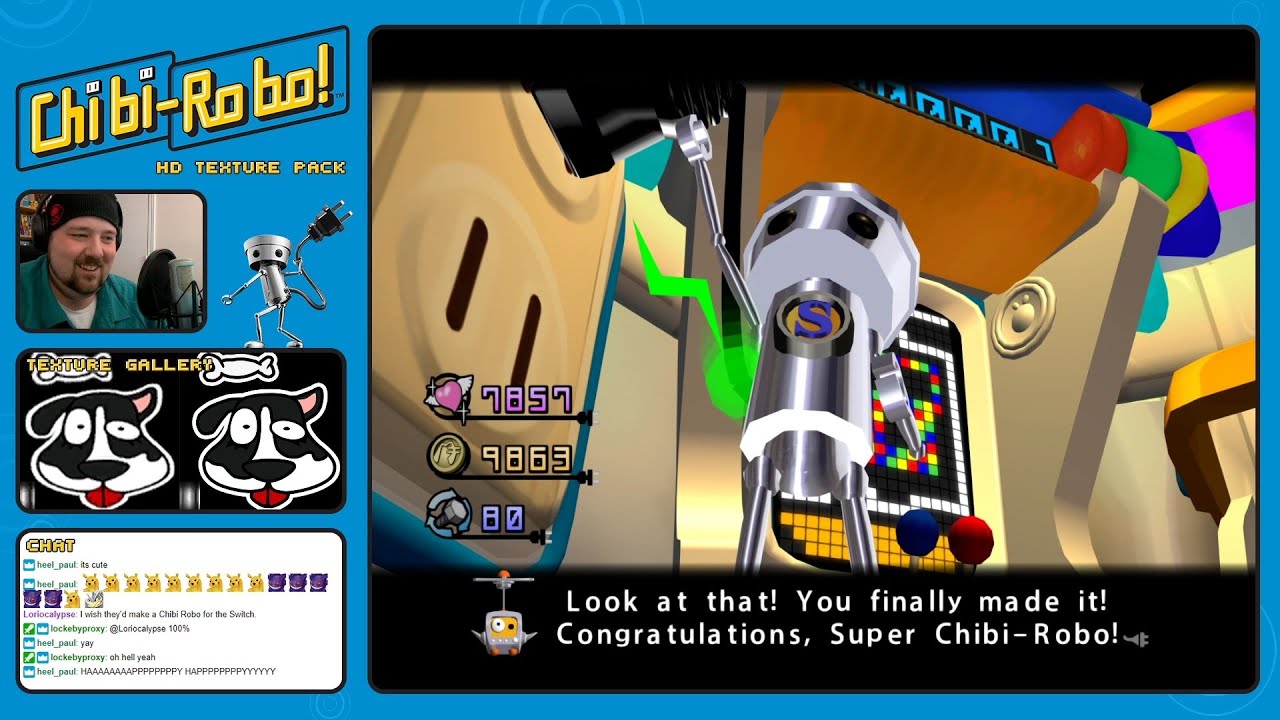 Chibi Robo HD Texture Pack Part 16 - YouTube