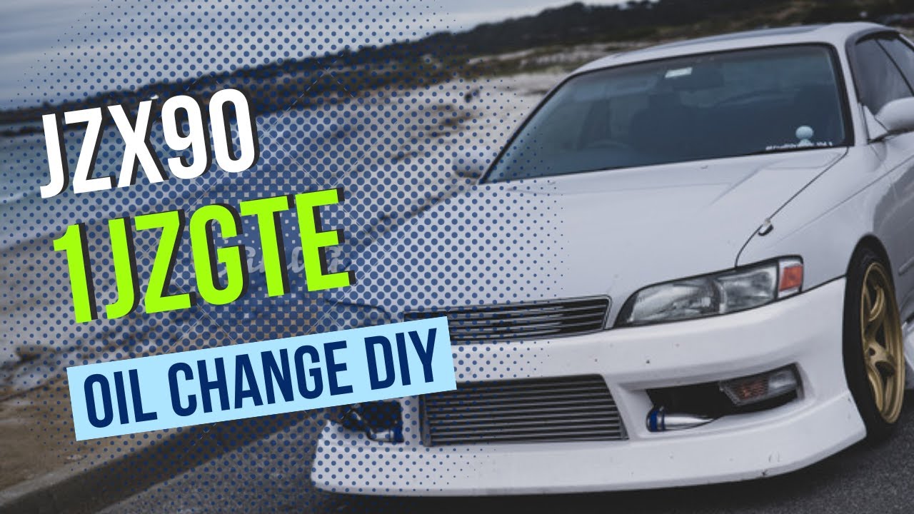 JZX90 Oil Change 1JZGTE (Mark II, Chaser, Cresta) - YouTube
