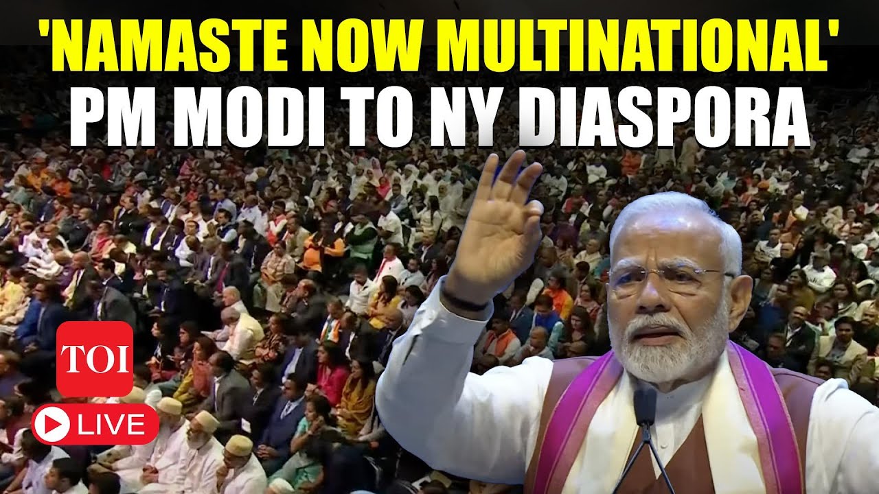 Modi In New York FULL SPEECH | Indian PM's Address To Diaspora LIVE ...