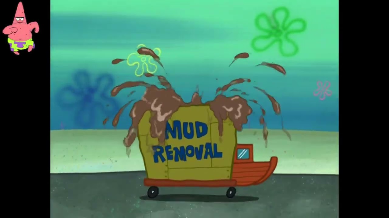 SpongeBob Falling Down the Mud Truck for 10 Hours - YouTube