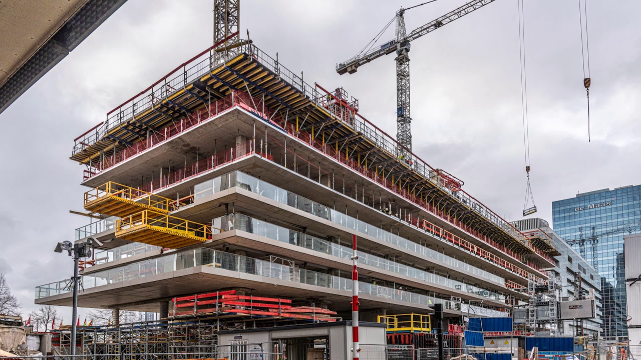 Terraced Tower bouwvorderingen - YouTube