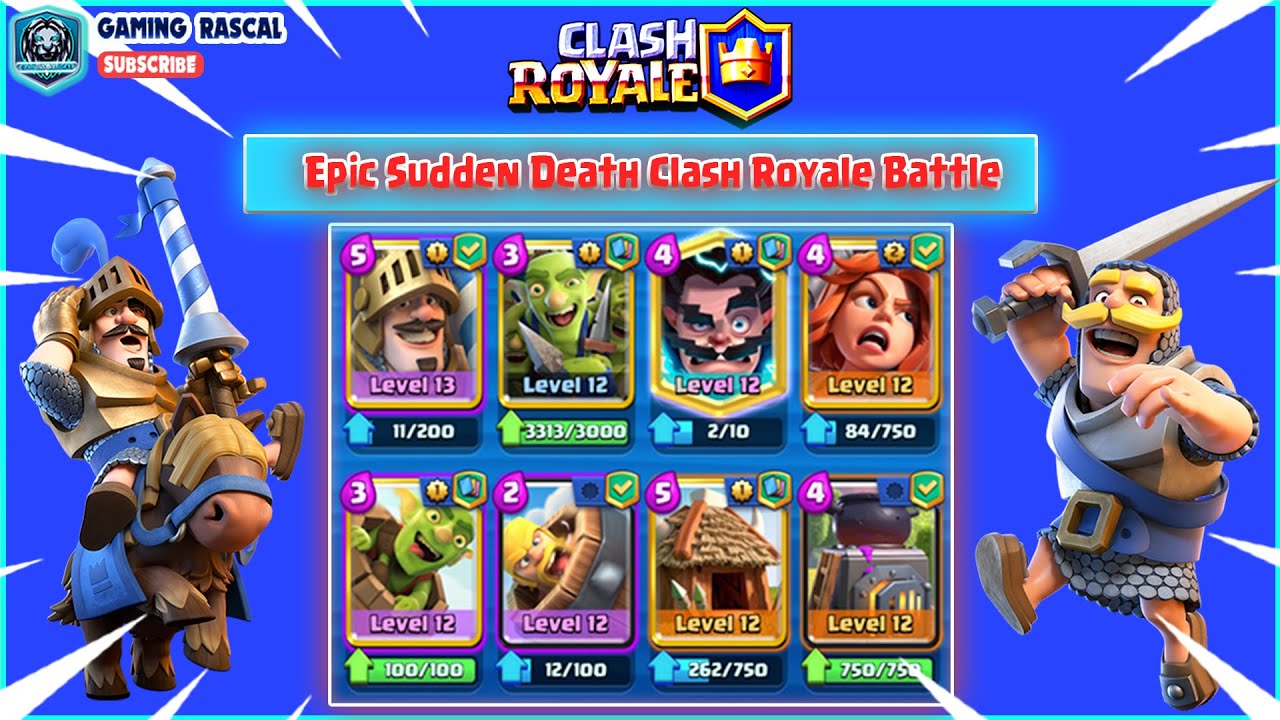 Clash Fest Epic Sudden Death Clash Royale Battle: Who Will Win? - YouTube