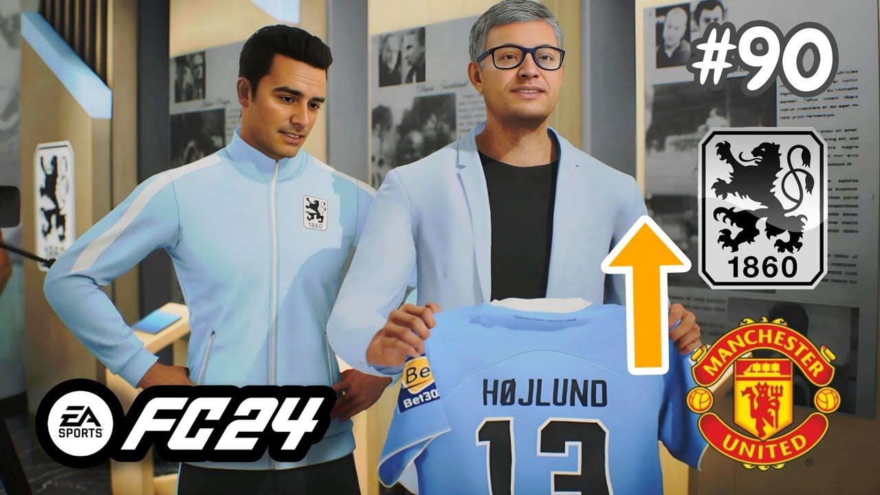 Welcome Hojlund Semoga Bisa Bersaing | EA FC 24 TSV 1860 Munchen 90 ...